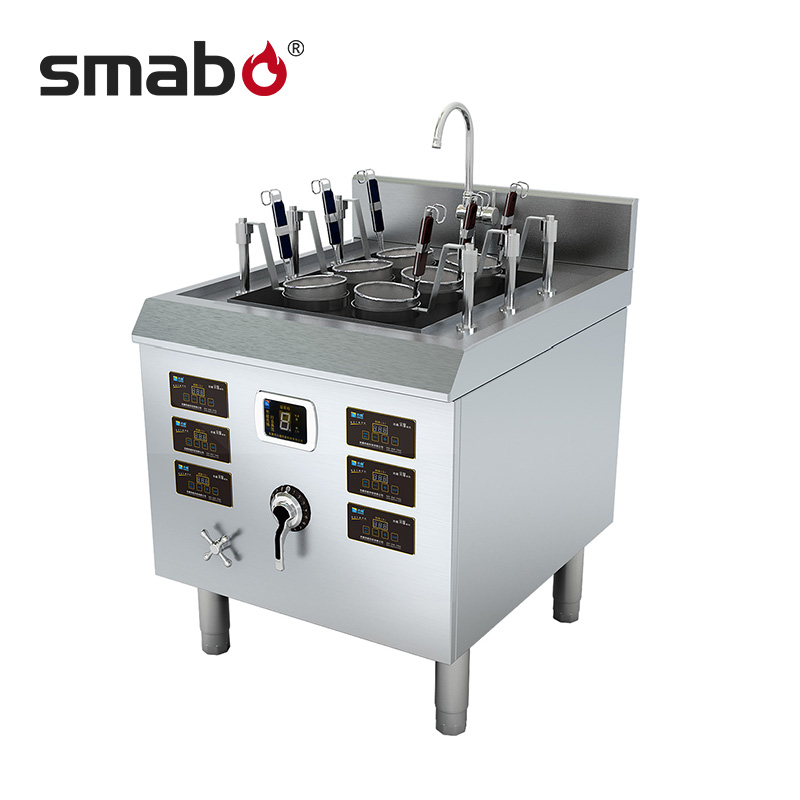 Automatic Pasta Cooker with Six Baskets | Smabo Cooker
